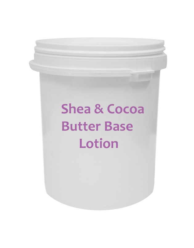 Shea & Cocoa Butter Base Lotion – All Naturals Cosmetics